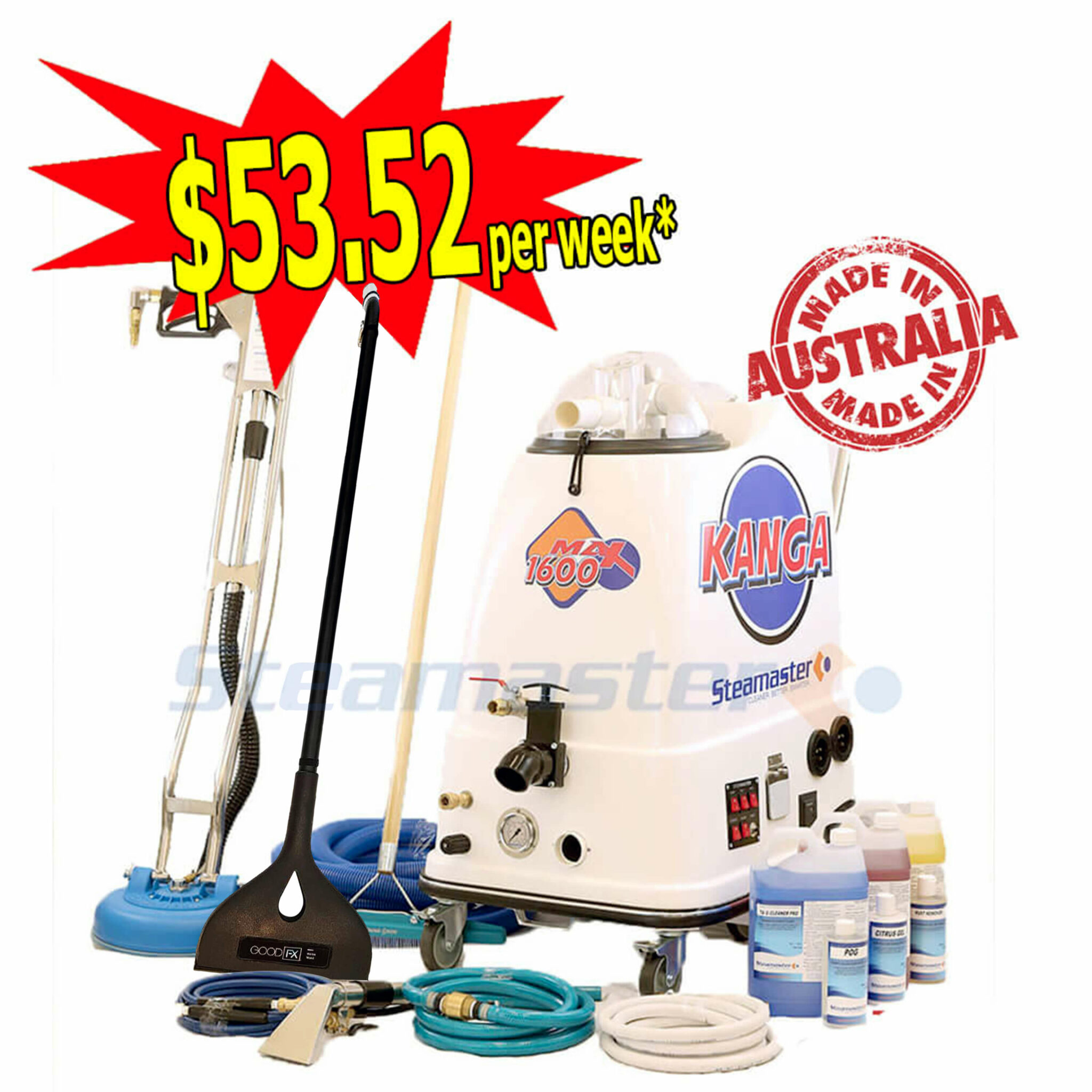 Portable Carpet Cleaners | Small Carpet Steam Cleaners - Steamaster