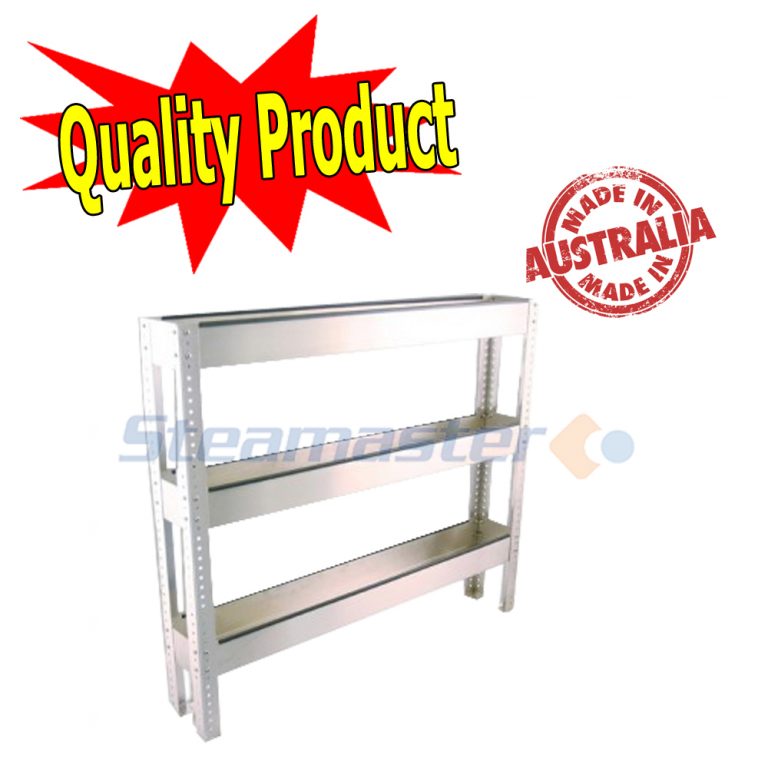 3 Tier Chemical Shelf Holds 24 x 5L Containers - Steamaster
