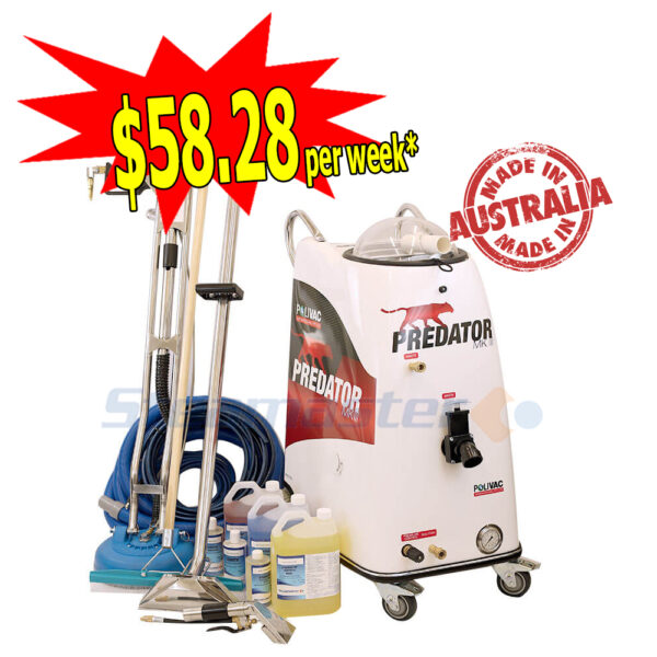 Polivac Predator MKIII Carpet & Tile Cleaning Equipment Package ...