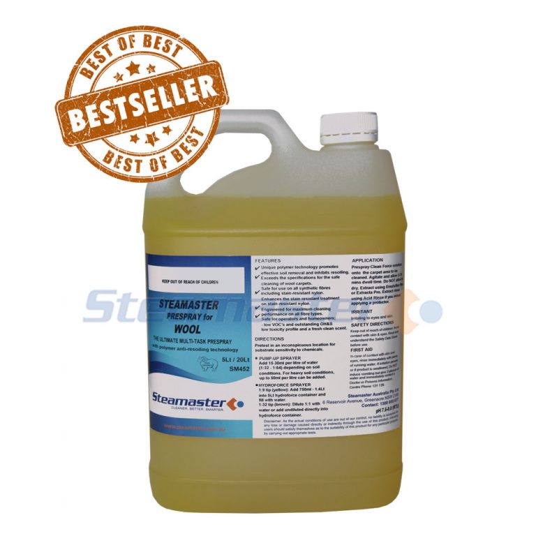 Carpet Cleaning Prespray Chemicals - Steamaster