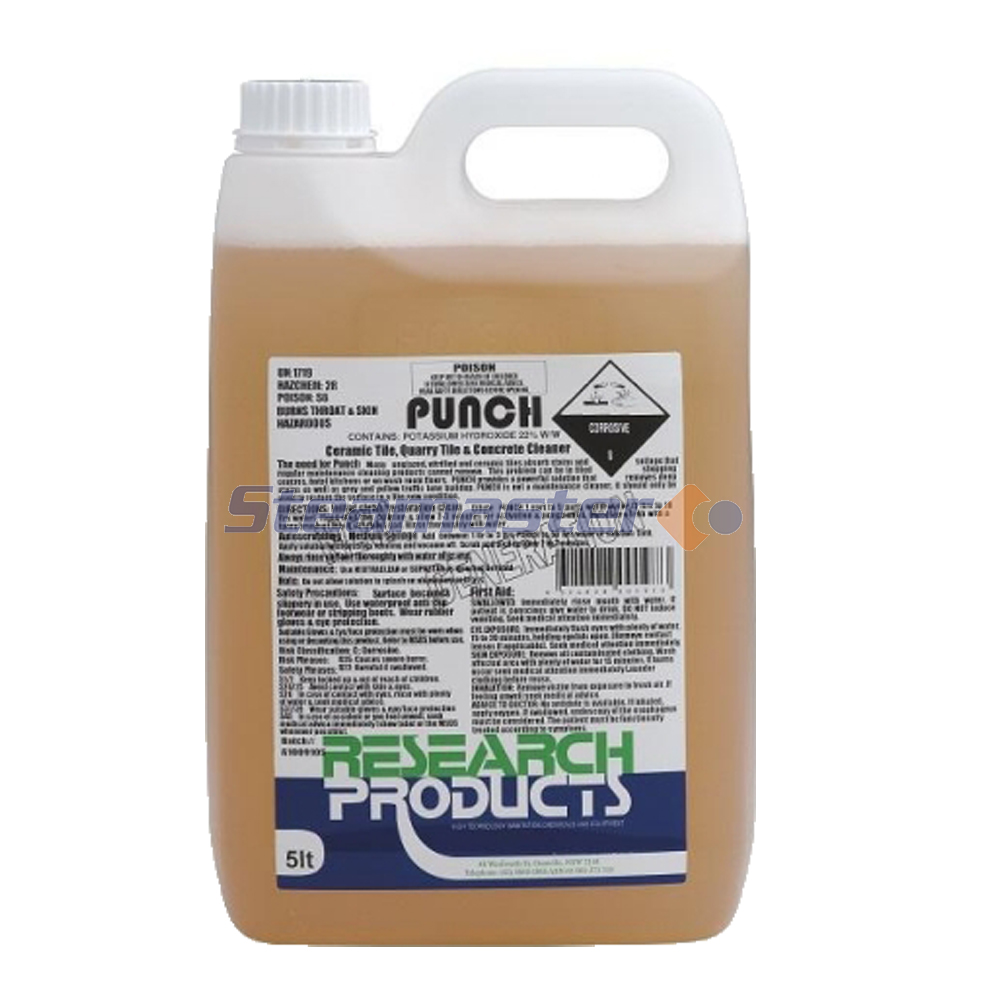 Research Products Punch Hard Floor Cleaner 5L - Steamaster