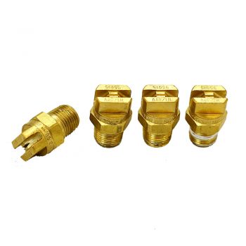 4 x 95015 Brass VeeJet Spray Nozzle, Comes with 1/8m Thread