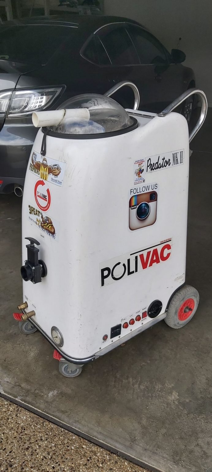 Polivac Predator MK2, 15m Hose & 2 Jet Wand (SOLD) - Steamaster