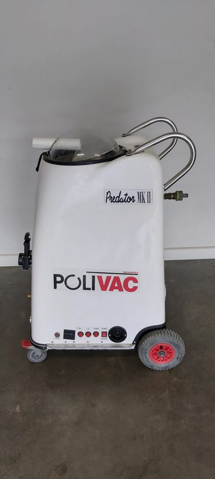 Polivac Predator MK2, 15m Hose & 2 Jet Wand (SOLD) - Steamaster