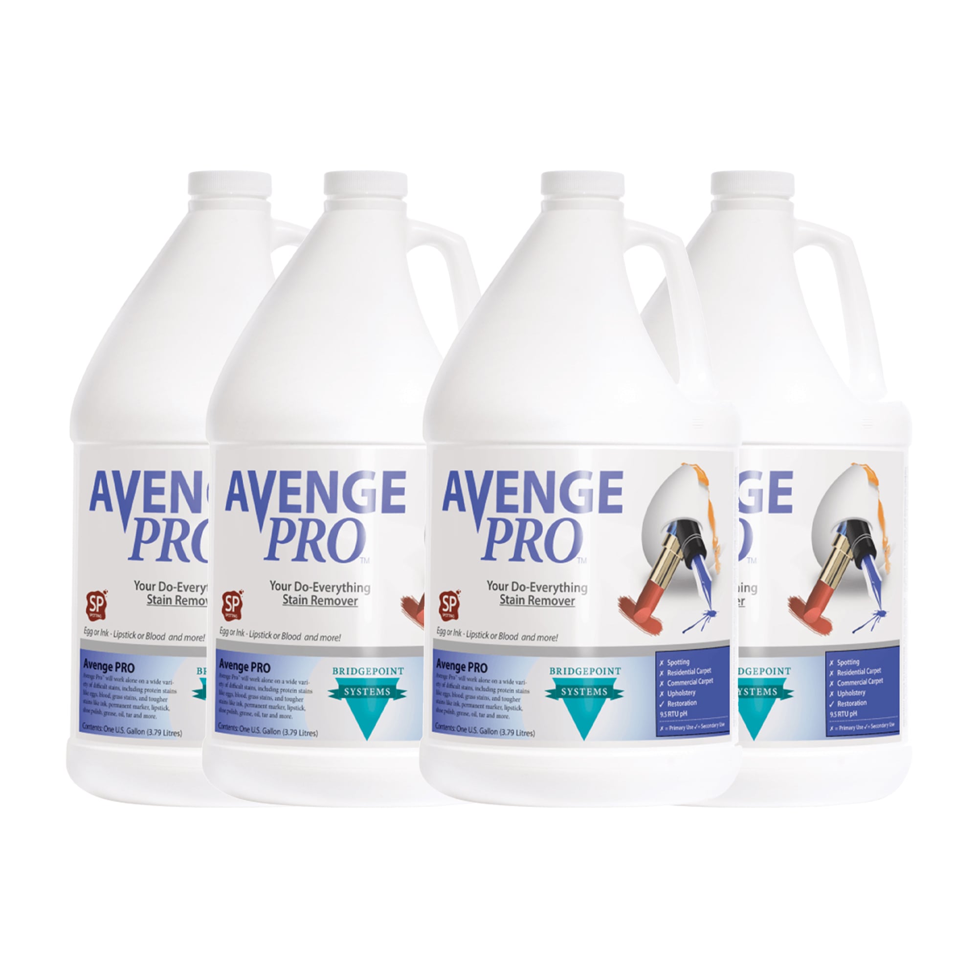 Bridgepoint Spotter Avenge Pro Your Do Everything Stain Remover 3.78L