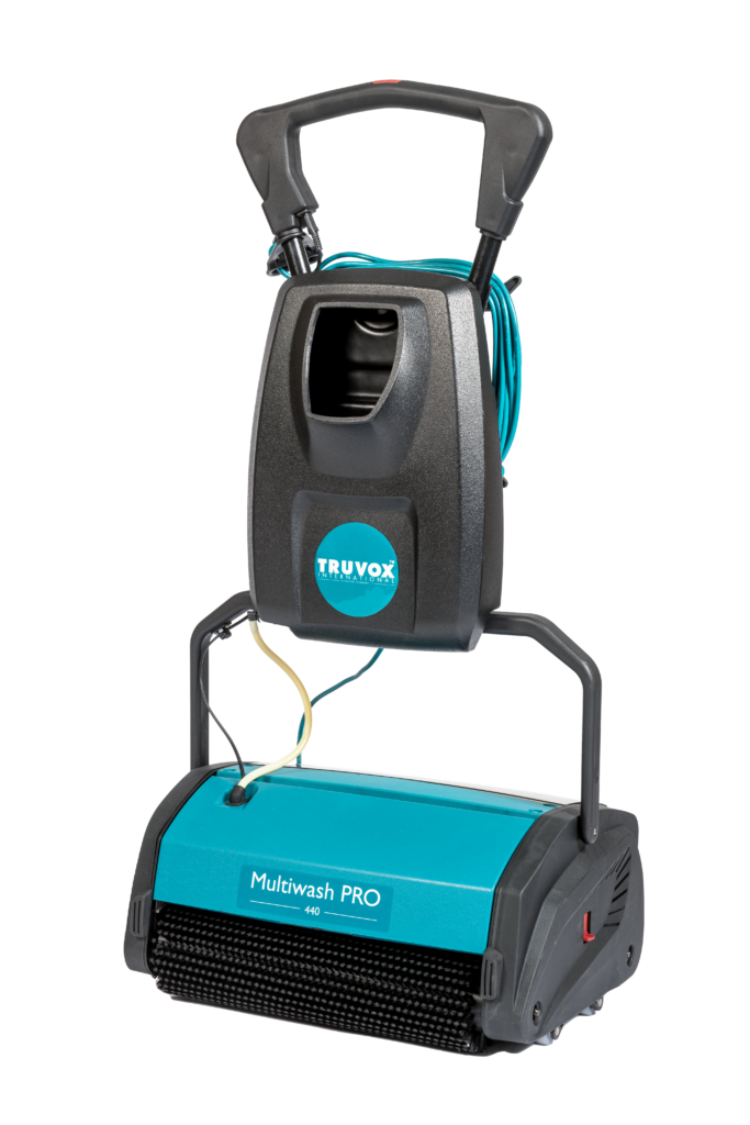 Multiwash PRO 17” Scrubber/Dryer with Black Brushes